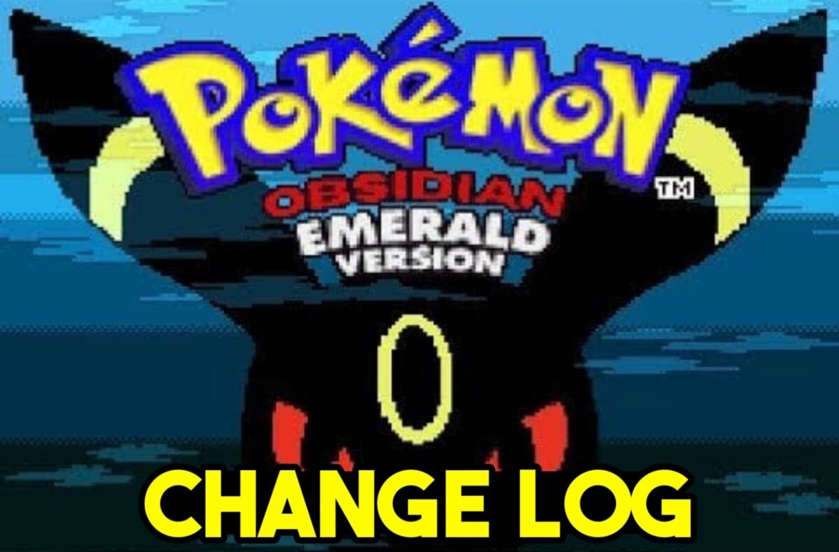 Pokemon Obsidian Emerald ChangeLog - GBACodes