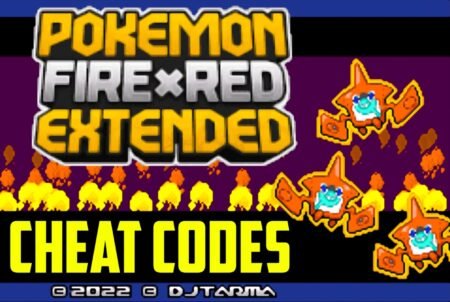 Pokemon Fire Red Extended Cheat Codes (Rare Candy, Master Ball) - GBACodes