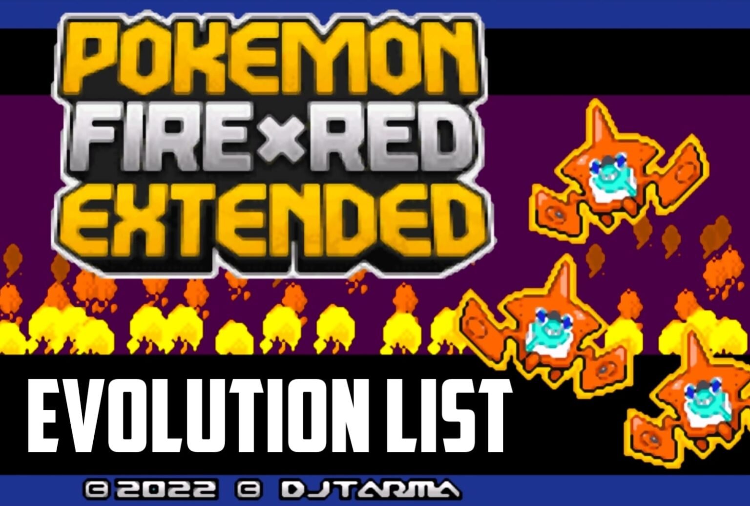 Pokemon Fire Red Extended Evolution List - GBACodes