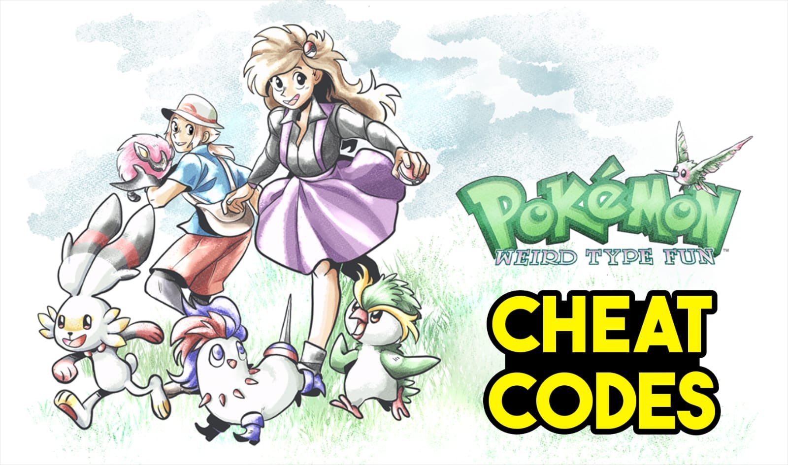 Pokemon Weird Type Fun Cheat Codes (Rare Candy, Master Ball, Etc ...