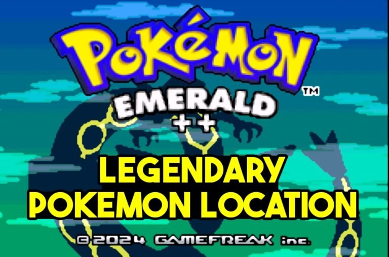 Pokemon Emerald Plus Plus Legendary Pokemon Location - GBACodes