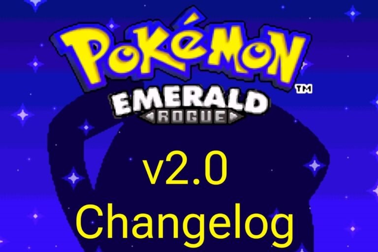Pokemon Emerald Rogue v2.0 Changelog - GBACodes