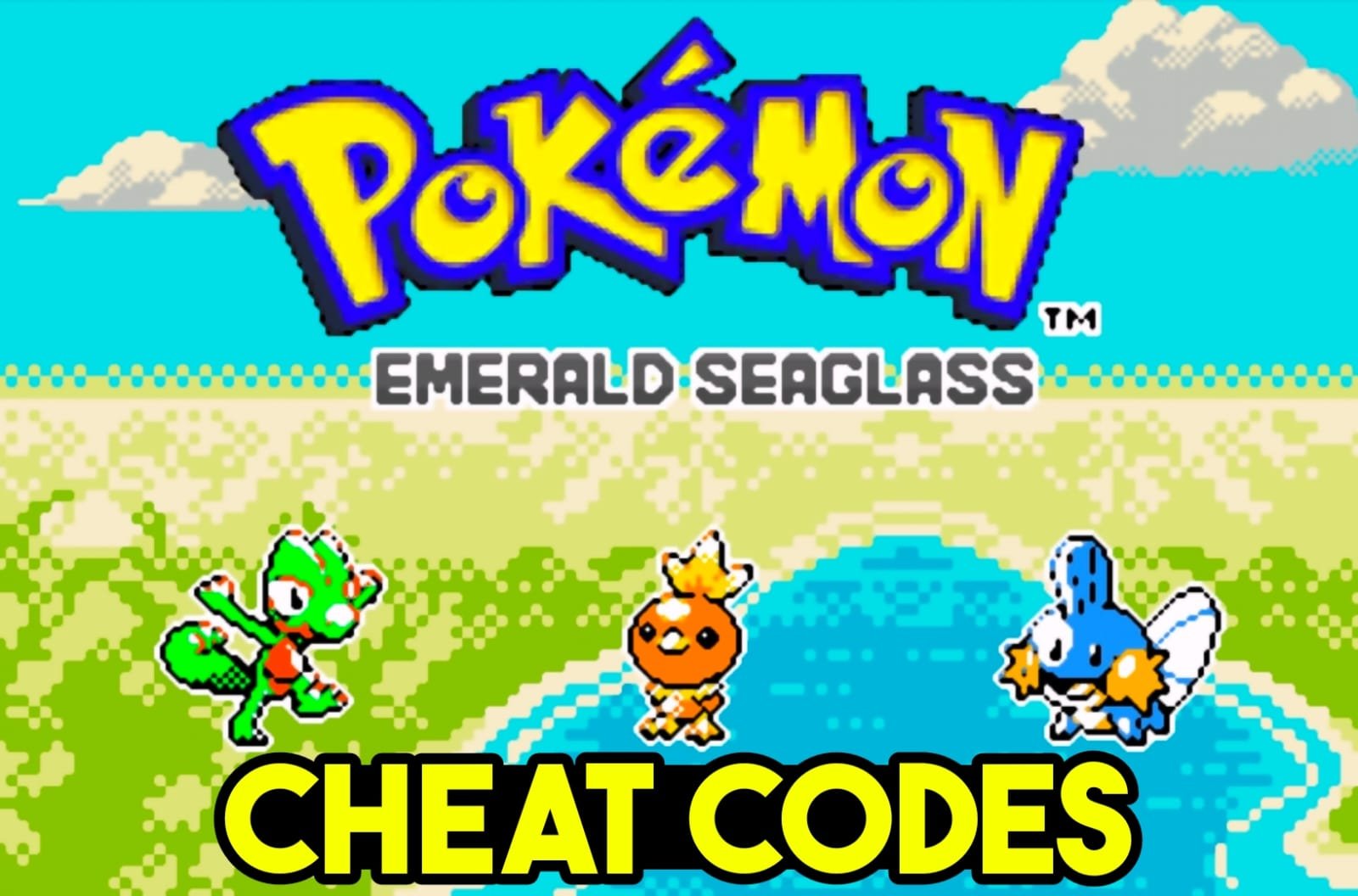 Pokemon Emerald Seaglass Cheat Codes v3.0 (Rare Candy, Master Ball ...