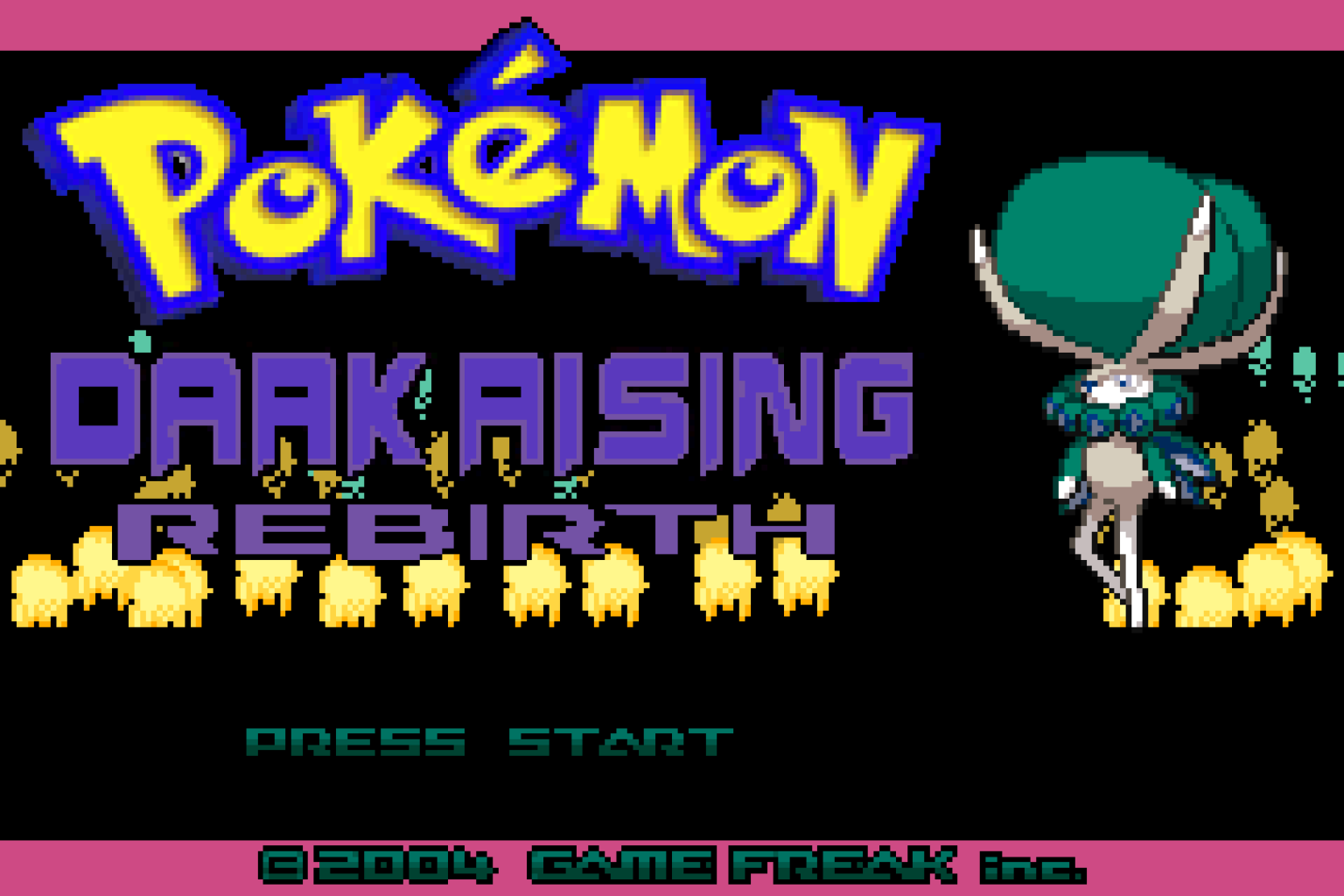 Pokemon Dark Rising Rebirth (GBA) Rom Hack - GBACodes