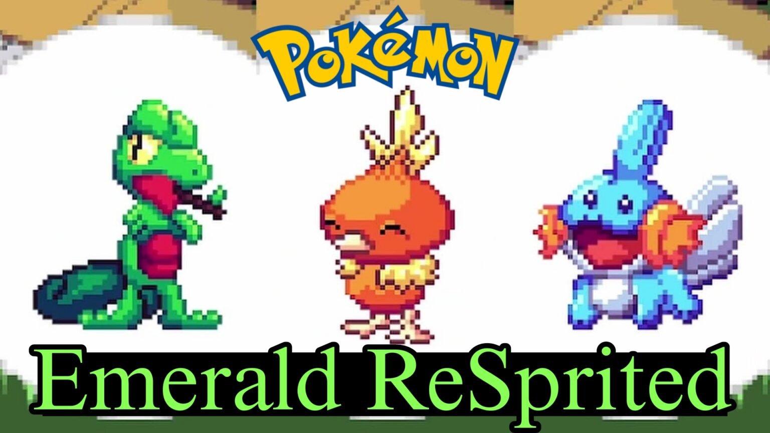 Pokemon Emerald ReSprited (GBA) Rom Hack 2024 - GBACodes