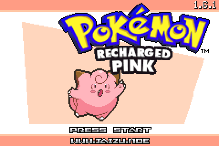 Pokemon Recharged Pink (v1.6.2) GBA Rom Hack - GBACodes