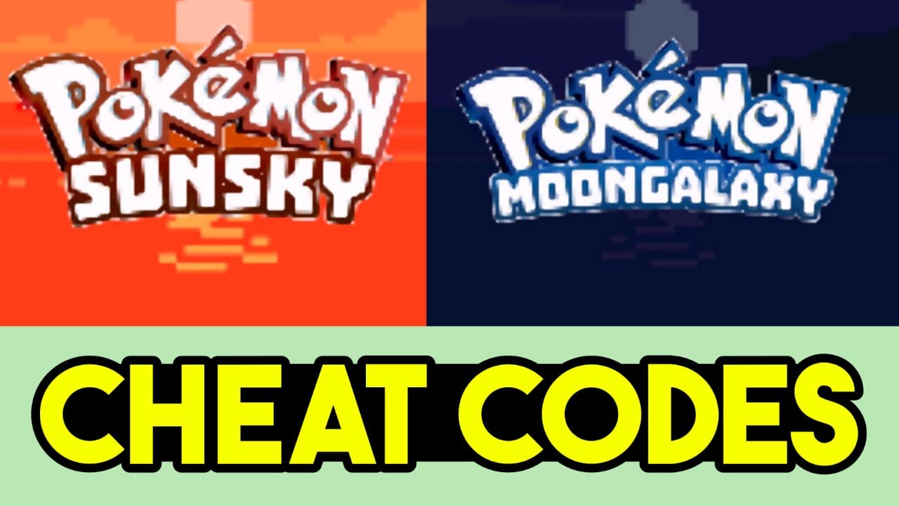 Pokemon Sun Sky and Moon Galaxy Cheat Codes (Rare Candy, Master Ball ...