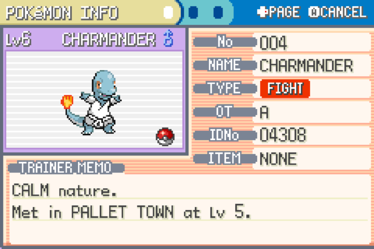 Pokemon Fire Red Delta (GBA) Download - GBACodes