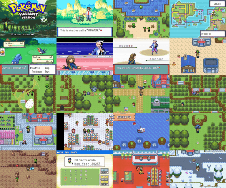 Pokemon Valiant (v4.1.4) GBA Download - GBACodes