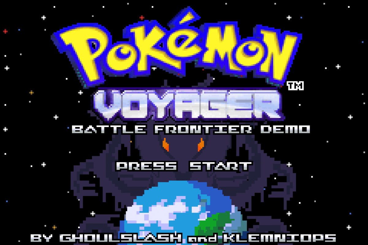 Pokemon Voyager Battle Frontier (Demo v1.2) GBA Download - GBACodes